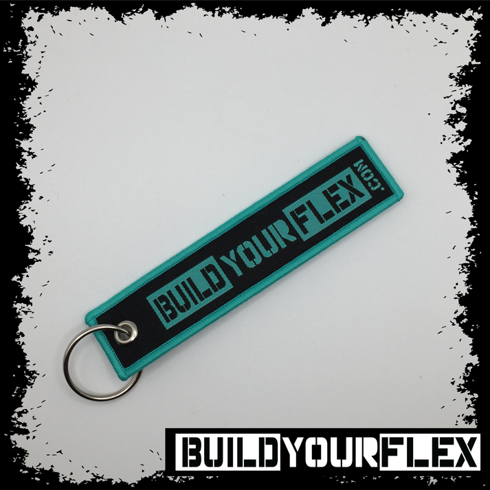 Build Your Flex - Key Fob - Teal / Icon – UK Woodland Masters Ltd.